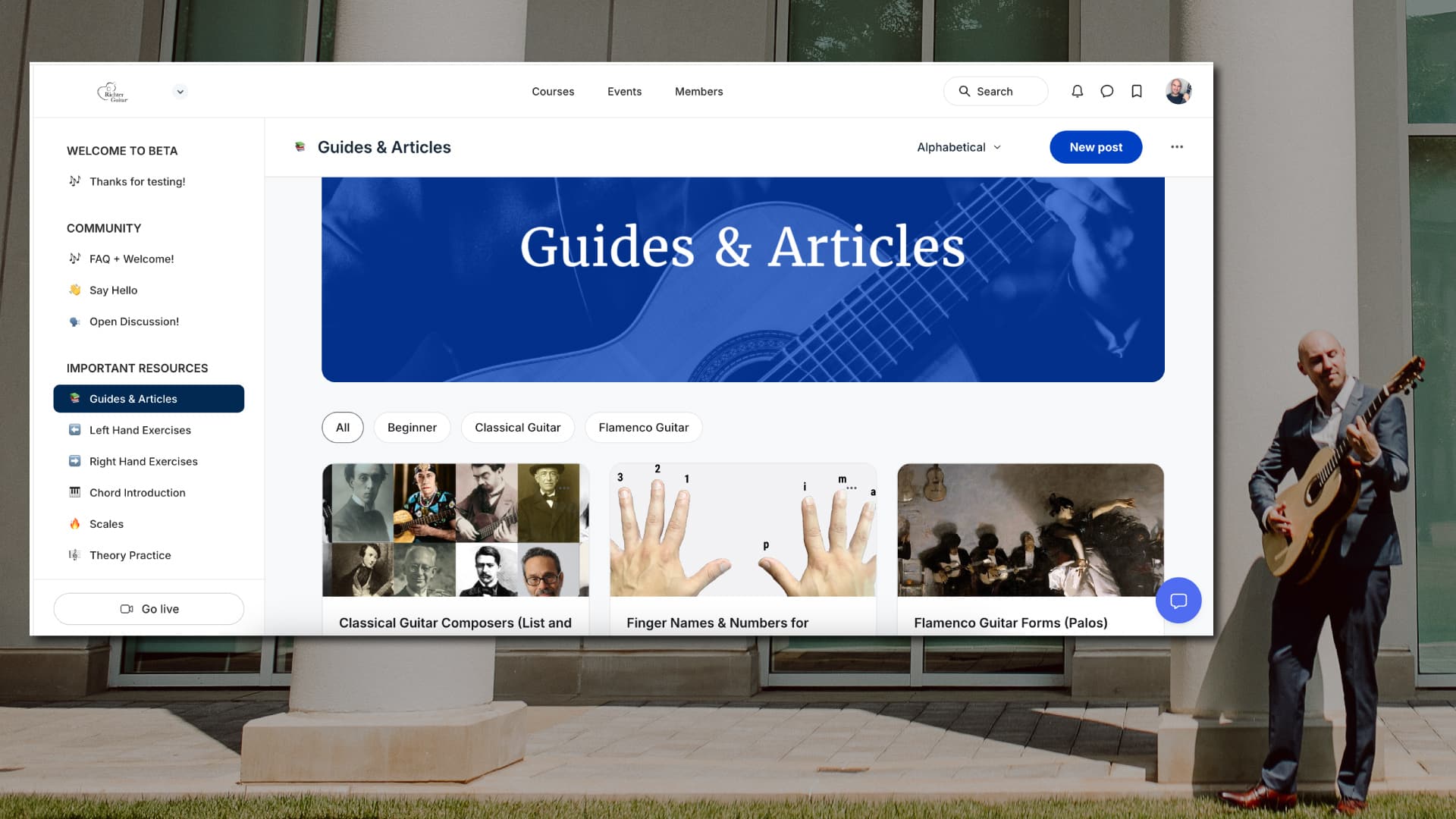 Online Guitar Courses – Beginner & Classical | Richter Guitar